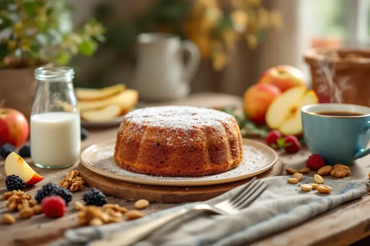 Ce cake sain et ultra simple est validé pour le petit-déjeuner par une ...