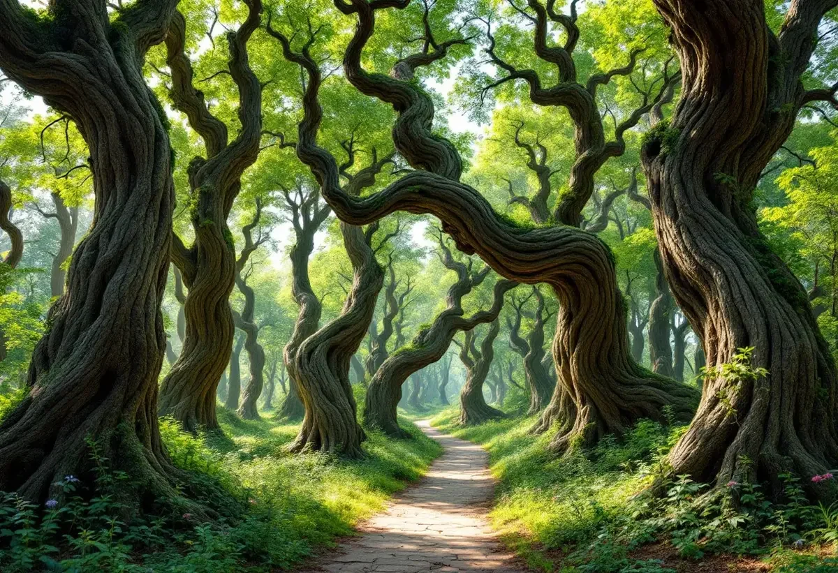 Cette forêt “dansante” défie la science depuis 90 ans et intrigue les ...